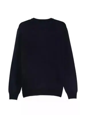 CENERE GB Ribbed-trim Crew-neck Sweater
