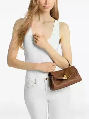 Michael Kors Hamilton Moderne Extra-small Textured Leather Slouchy Cross Body Bag