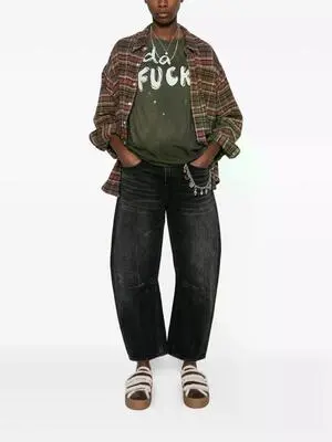 R13 Charm-embellished Faded-effect Jeans