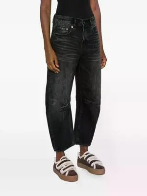 R13 Charm-embellished Faded-effect Jeans