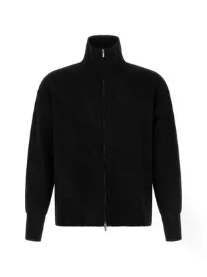 MA'RY'YA High-neck Zip-up Cardigan