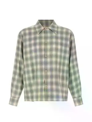 SECOND / LAYER Checked Shirt - Blue