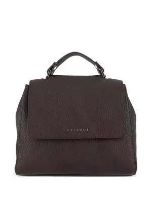 Orciani Small Sveva Soft Leather Handbag - Red