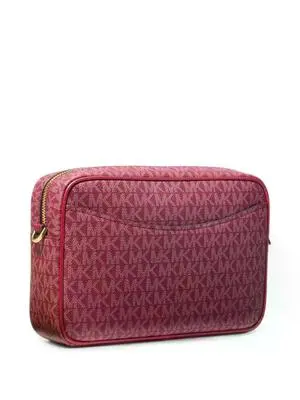 Michael Kors Bev Large Signature Logo Cross Body Bag