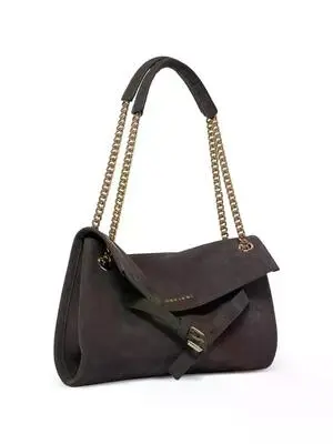 Orciani Small Venus Nabucco Buckle-detail Shoulder Bag - Grey