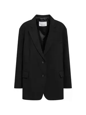 THE FRANKIE SHOP Bea Single-breasted Blazer - Black
