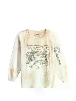 SAITOS Are You Proud? Long-sleeve T-shirt - Neutrals