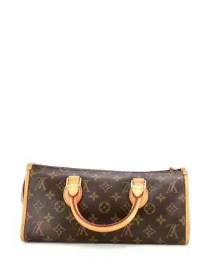 LOUIS VUITTON Popincourt Handle Bag Monogram Canvas Satchel - Brown