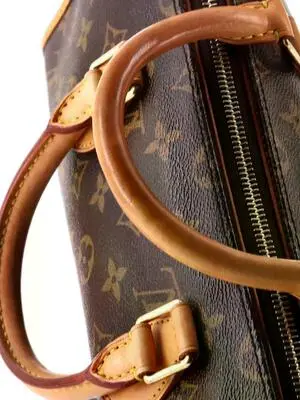 LOUIS VUITTON Popincourt Handle Bag Monogram Canvas Satchel - Brown