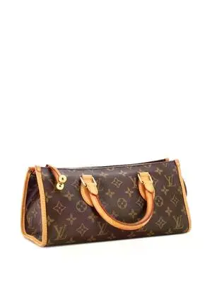 LOUIS VUITTON Popincourt Handle Bag Monogram Canvas Satchel - Brown