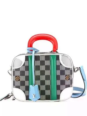 LOUIS VUITTON Valisette Handbag Limited Edition Colored Damier Bb Satchel - Multicolour