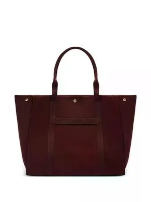 Rue De Verneuil Large Traversée Flannel Tote Bag - Red