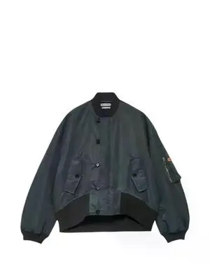 JW Anderson Button-up Bomber Jacket - Grey