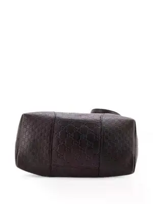 Gucci Bree Convertible Top Handle Bag Guccissima Leather Medium Tote Bag