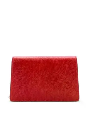 Gucci Dionysus Bag Leather Super Mini Clutch Bag - Red