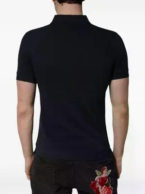 Dolce & Gabbana Embroidered-logo Cotton Polo Shirt