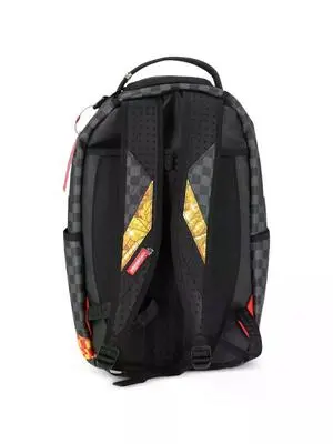SPRAYGROUND X Looney Tunes Carrot Stash Logo-patch Backpack - Grey