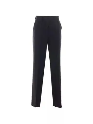 Liu Jo Pressed-crease Palazzo Pants - Black