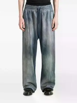 SAITOS Nirva Washed-effect Track Pants
