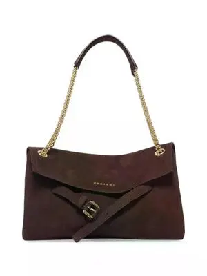 Orciani Small Venus Nabucco Leather Shoulder Bag - Red