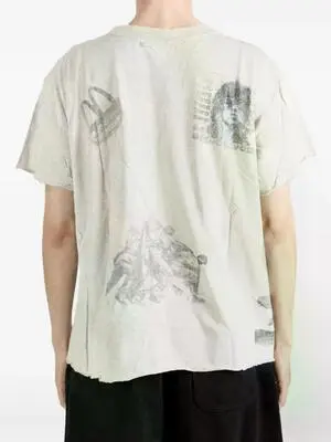 SAITOS Fonster Raw-cut T-shirt