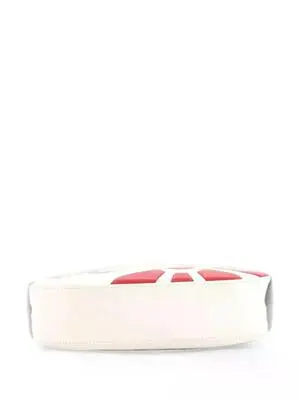 Miu Miu Flower Motif Leather Hobo Bag