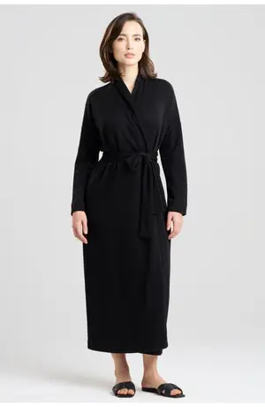 Natori Himalaya Robe - Black