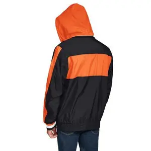 Tommy Hilfiger Cincinnati Bengals Gael Lightweight Half-zip Pullover Hoodie Jacket