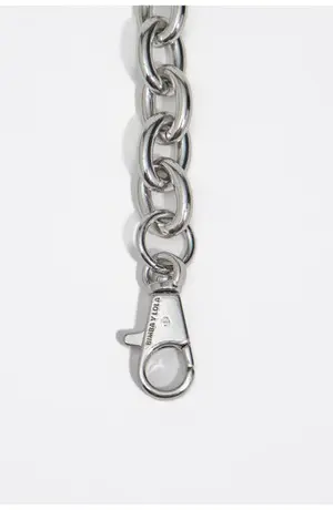 Bimba Y Lola Enamel Beetle Necklace With Crystals