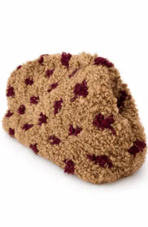 JURGI Nora Wool Clutch - Camel