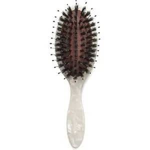 MACHETE Travel Hair Brush - White Shell