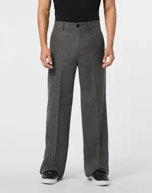 Philipp Plein Wide Leg Trousers - Grey