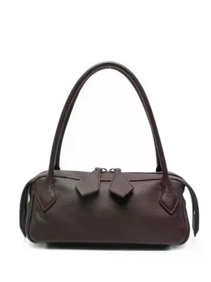 MINOBOSSI Anna Grained Leather Shoulder Bag