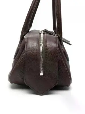 MINOBOSSI Anna Grained Leather Shoulder Bag