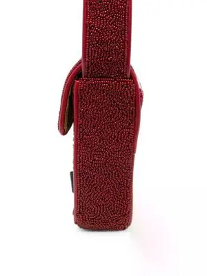 Staud Tommy Bead-embellished Shoulder Bag