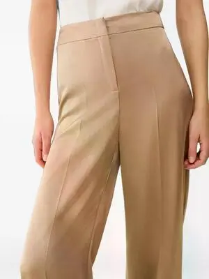 PENNYBLACK Pressed-crease Wide-leg Trousers