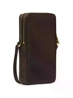 Michael Kors Small Jet Set Grained Leather Shoulder Bag For Smartphones