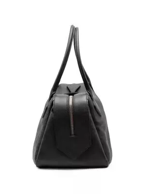 MINOBOSSI Medium Adele Grained Leather Tote Bag