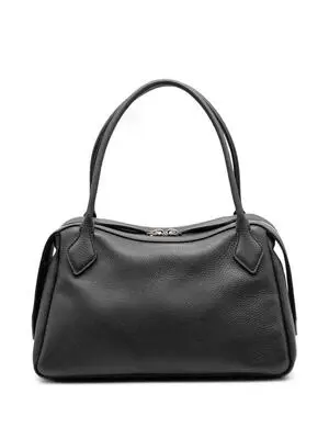 MINOBOSSI Medium Adele Grained Leather Tote Bag
