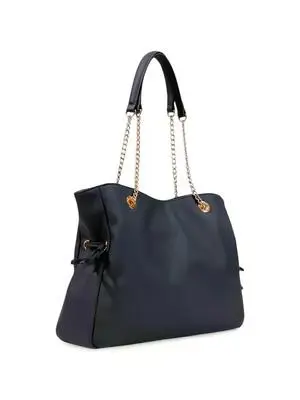 Moschino Logo-plaque Ruched Shoulder Bag