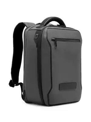 PIQUADRO Expandable 14-inch Logo-plaque Combination-lock Backpack