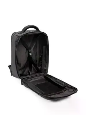 PIQUADRO Expandable 14-inch Logo-plaque Combination-lock Backpack