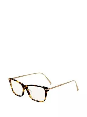 Chopard Tortoiseshell-effect Square-frame Glasses - Brown