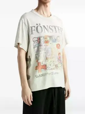 SAITOS Fonster Raw-cut T-shirt