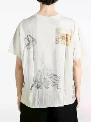 SAITOS Fonster Raw-cut T-shirt