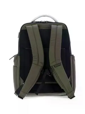 PIQUADRO Logo-print Panelled Backpack