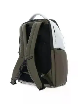 PIQUADRO Logo-print Panelled Backpack