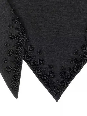P.a.r.o.s.h Look26 Bead-embellished Triangle Scarf