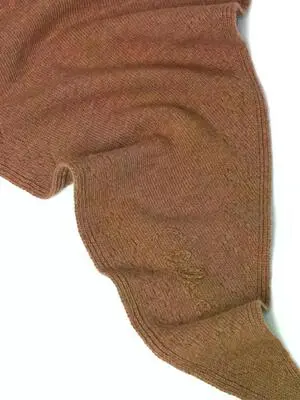 Chloé Logo-embroidered Triangle Scarf