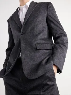 TOTEME Wool And Cashmere-blend Flannel Suit Jacket